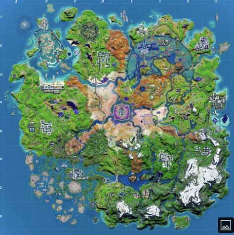 The Chapter Map If They Kept The Map Changes Like Chapter Did