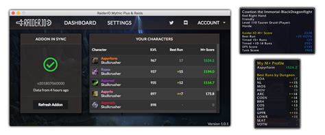 how to update raider io addon black haddeach