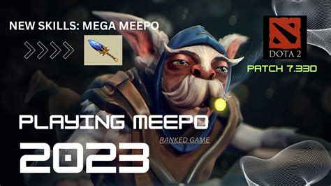 Easy Win Meepo Ranked Mmr D Full Gameplay Youtube