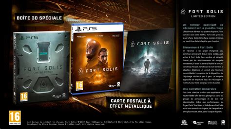 Fort Solis Le thriller horrifique aura droit à une édition limitée