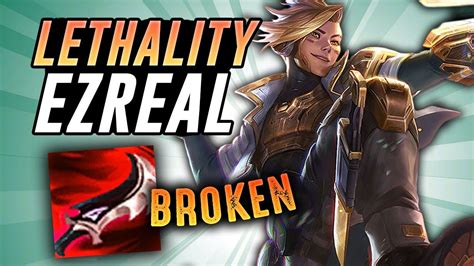 LETHALITY EZREAL MID HAS INSANE DAMAGE Off Meta Monday League Of