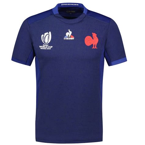 Maillot Rugby France Enfant Domicile Coupe Du Monde Rugby