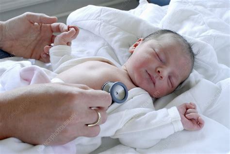 Neonatal Examination Stock Image C Science Photo Library