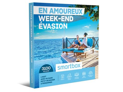 Coffret Cadeau En Amoureux Week End Vasion Smartbox
