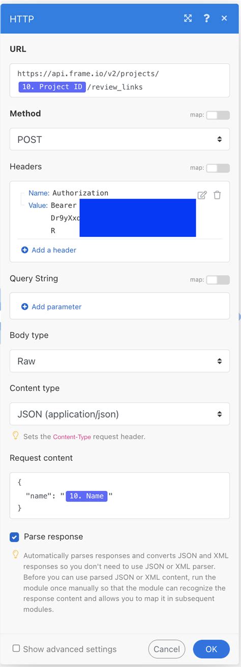 make make an api call module make integromat