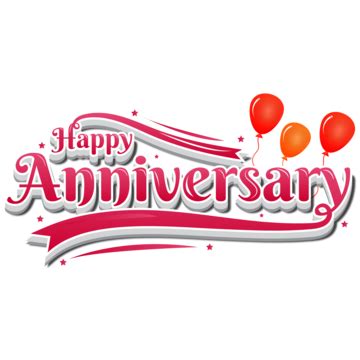 Happy Anniversary Design Vector Hd Images Happy Anniversary Lettering