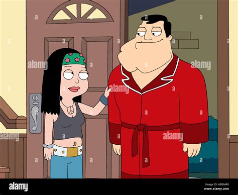 AMERICAN DAD From Left Hayley Smith Stan Smith G String Circus