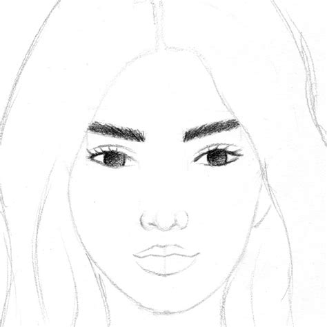 Comment Dessiner Le Visage D Une Femme Au Crayon