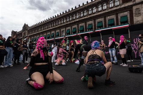 La marcha por la despenalización del aborto en Ciudad de México en