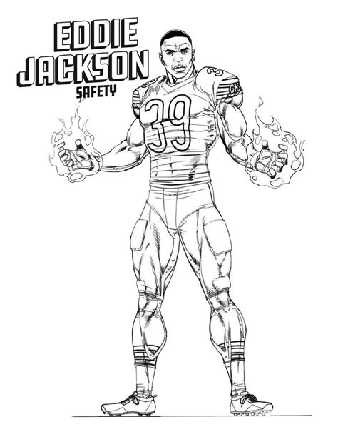 Chicago Bears Printable Coloring Pages