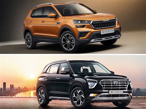Skoda Kushaq Vs Hyundai Creta Features Dimensions Specs Etc Compared