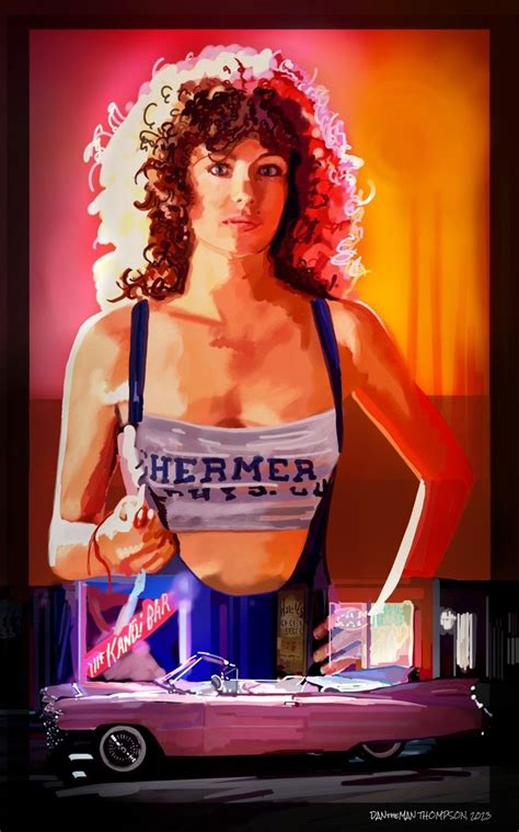 DANtheMAN607 Illustration Weird Science Kelly LeBrock As Lisa
