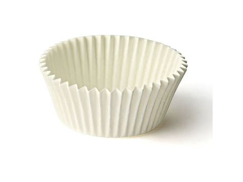 Pack de 100 moules à muffin en papier blanc zenker ref 43436 43436