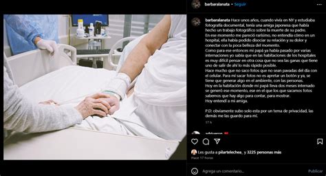 Es muy difícil la emotiva foto que compartió la hija de Jorge Lanata
