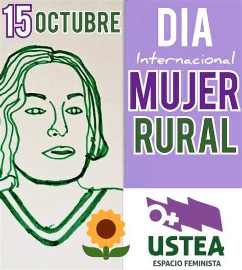 15 de octubre Día Internacional de la Mujer Rural Espacio Feminista
