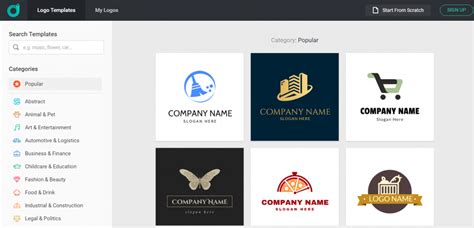 Review DesignEvo The Best Online Logo Maker Lion Blogger