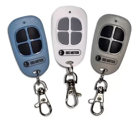 3 Control Remoto Llavero Copiador Para Portón Automático