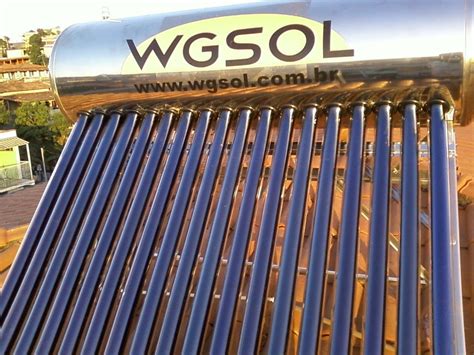 Aquecedor Solar A V Cuo Acoplado Wgsol
