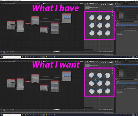 Animation Nodes Rotate Instanced Objects In Their Individual Rotation