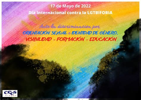 17 de Mayo Día contra la LGTBIFOBIA CEES Aragón