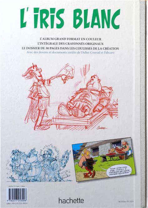 Astérix albums Luxe en très grand format 40 L iris blanc