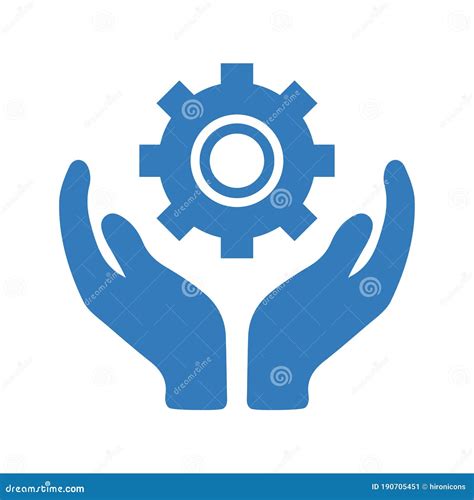Optimization Performance Icon Blue Color Stock Vector Illustration