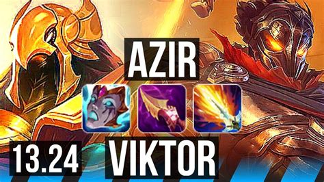 Azir Vs Viktor Mid Comeback Games Kr Master Youtube