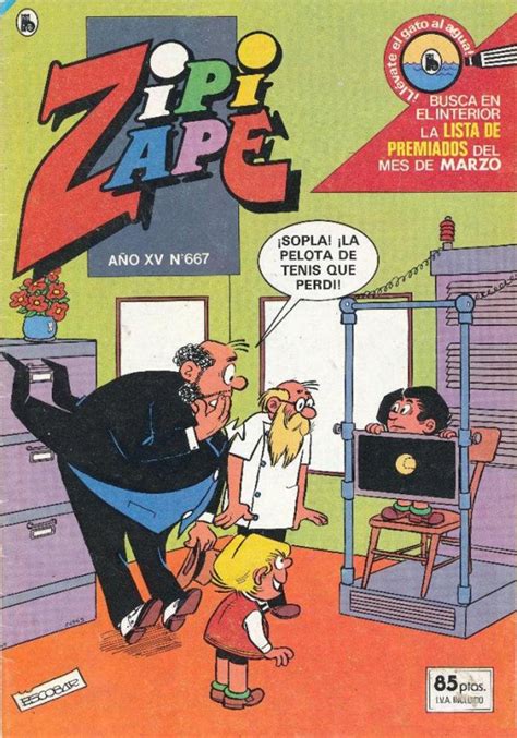 ZIPI Y ZAPE 1972 BRUGUERA 667 Ficha de número en Tebeosfera