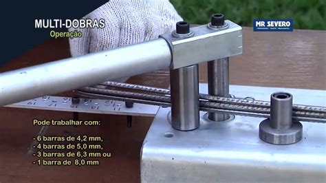 Máquina para dobrar ferragens e estribos YouTube