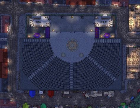 Cartographers Guild Scale Map Fantasy Town Aerial Photo