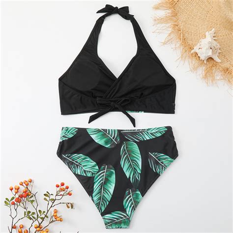 Str J K Pielowy Wysoki Stan Bikini Push Up Szytenamiare