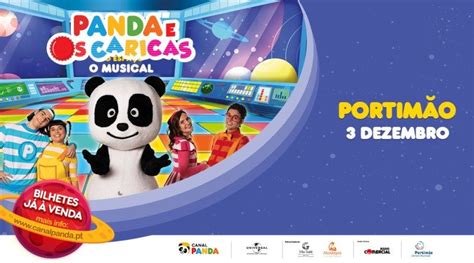 Portimão Arena recebe este sábado Panda e os Caricas O musical no