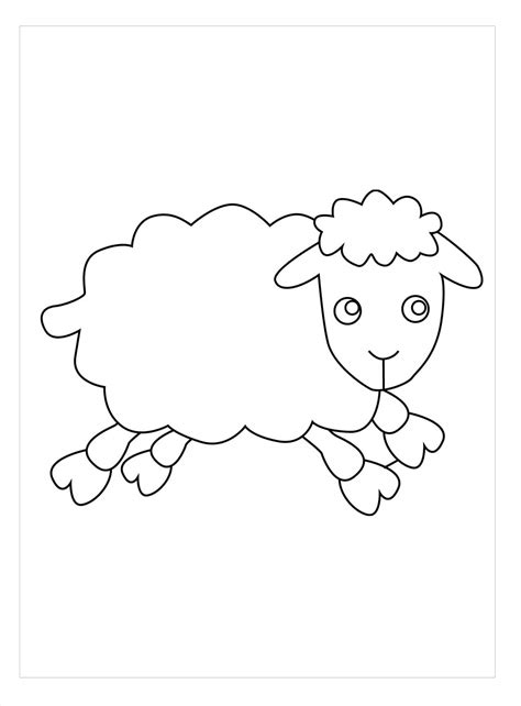 Dibujos De Oveja Para Colorear E Imprimir ColoringOnly