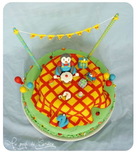 Gâteau tchoupi Anniversaire Tchoupi