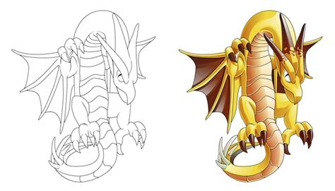 Compartir Dragon Dibujo Animado Para Colorear Camera Edu Vn