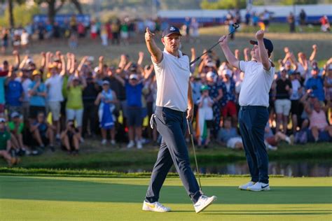 Ryder Cup 2023 Europa Quattro Punti Per La Coppa Cinque Punti Di