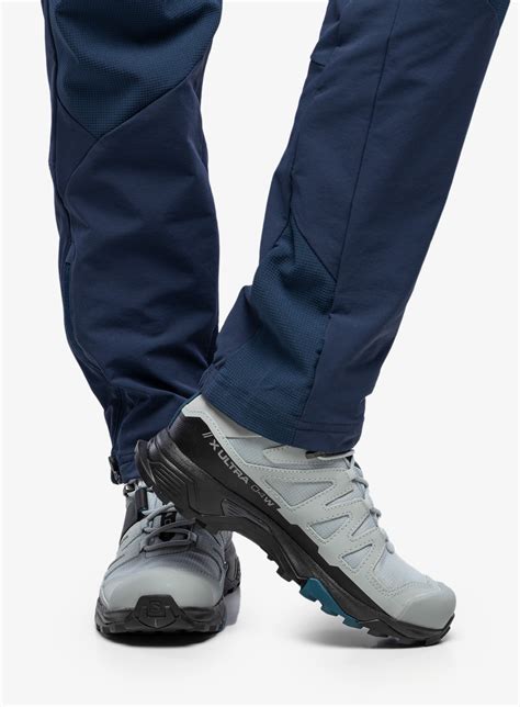 Turistické topánky dámske Salomon X Ultra 4 Mid GTX quarry black blu