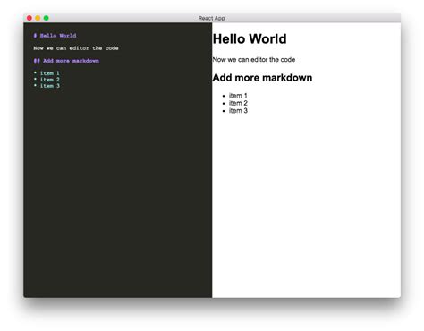 heres how i created a markdown app with electron and react