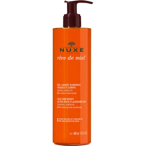 Nuxe Rêve de Miel Gel Lavant Surgras Pas Cher Gels douche et savons