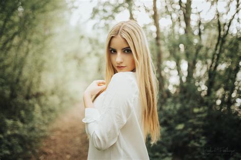 Wallpaper Blonde Portrait Women Outdoors X Motta
