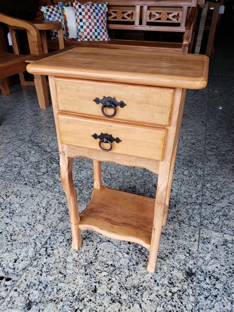 Mesa De Cabeceira M C Gav De Madeira Maci A N S Da Madeira