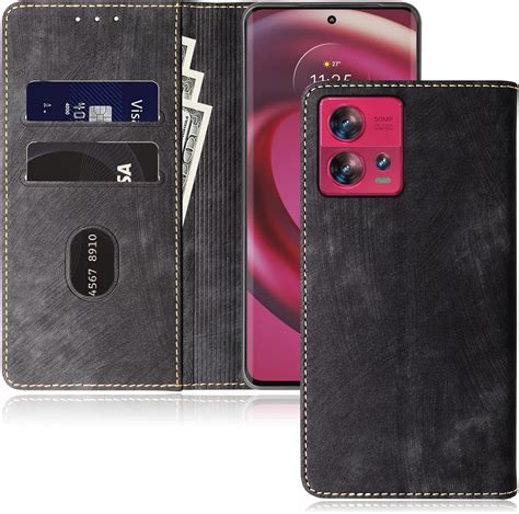 Motorola Edge 30 Fusion Folio Funda Moto Edge 30 Fusion Flip Wallet