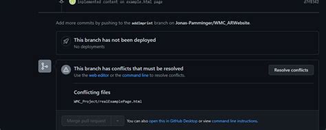git how to resolve merge conflicts using the command line