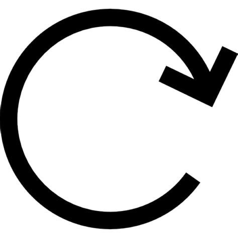 Rotación flecha a la derecha Descargar Iconos gratis