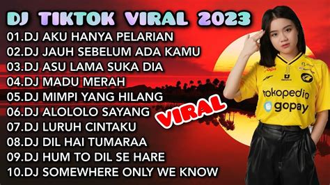 DJ TIKTOK VIRAL 2023 DJ AKU HANYA PELARIAN DJ JAUH SEBELUM ADA KAMU