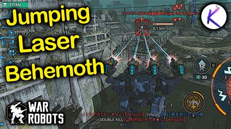 Jumping Hwanje Behemoth In Drone Shut Down War Robots Gameplay WR New