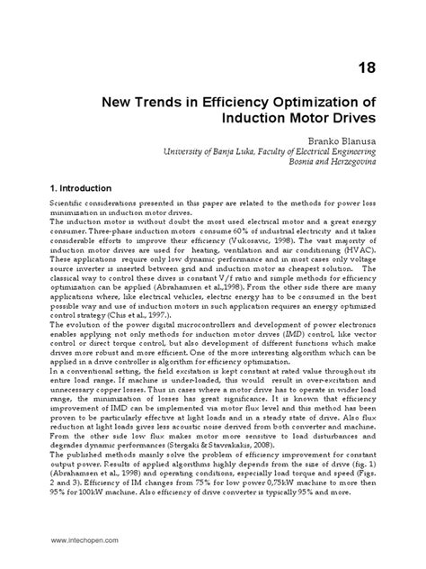 pdf intech new trends in efficiency optimization of induction motor drives pdfslide