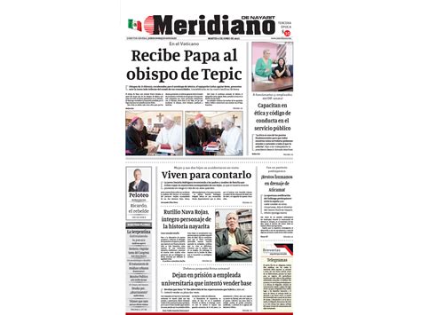 Edición impresa 06 de junio de 2023 Meridiano mx