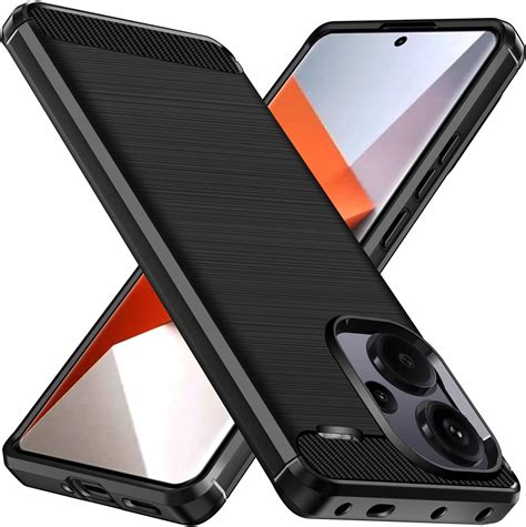 PANCERNE Etui KARBON Do Xiaomi Redmi Note 13 Pro Plus KARBONOWA