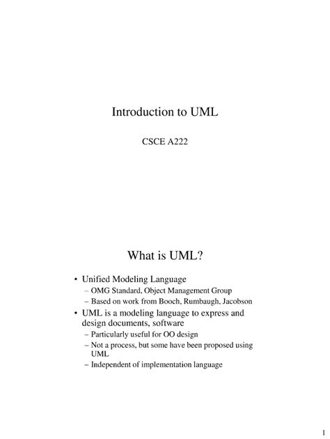 Fillable Online Uml A Beginners Guide Fax Email Print Pdffiller